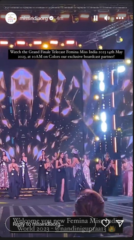 Femina Miss India 2023 Winner Is Nandita Gupta From Rajasthan
